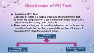 Basic Concepts of Non-Parametric Methods ( Statistics ) | PPTX