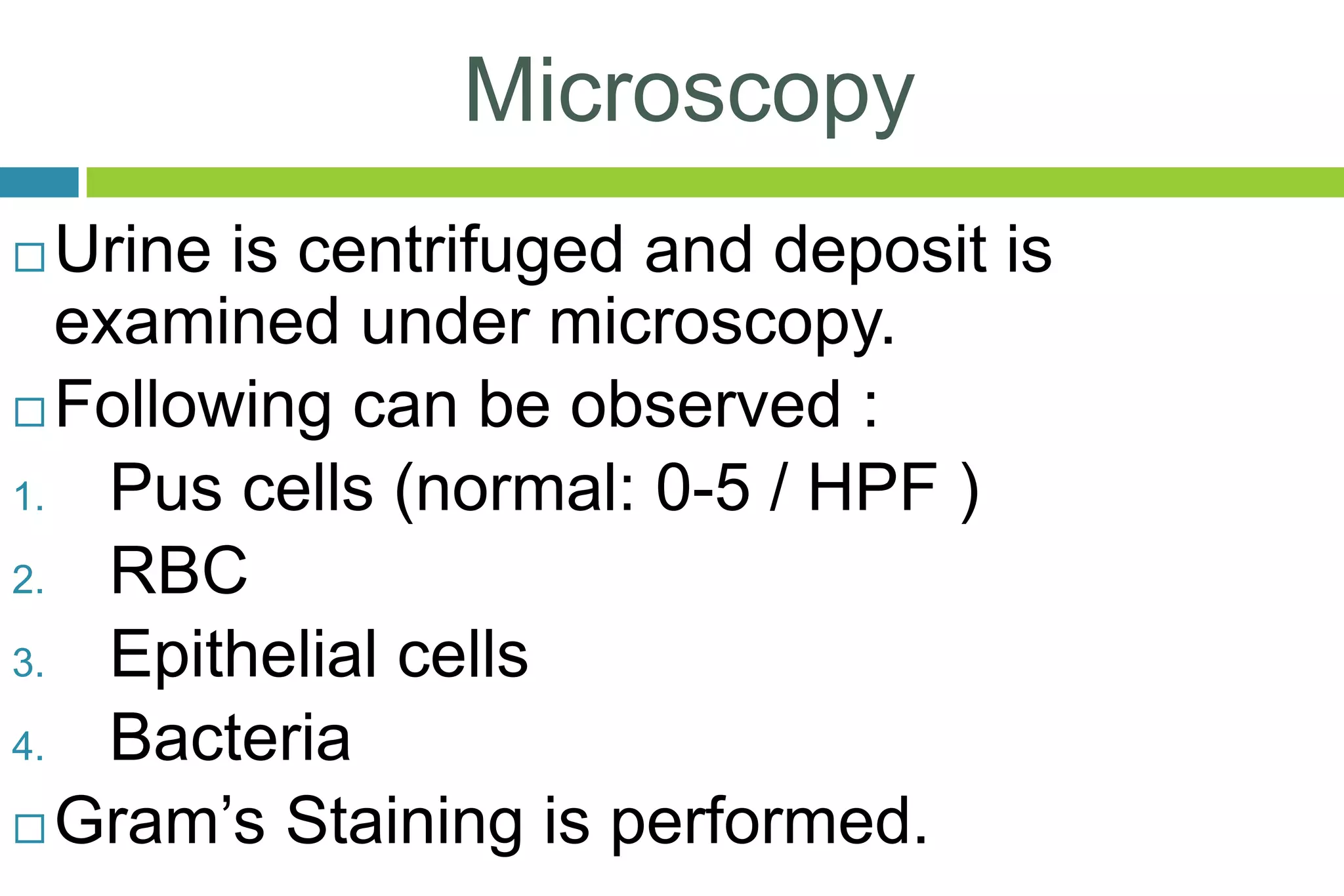 Laboratory diagnosis of urinary tract infection | PPTX