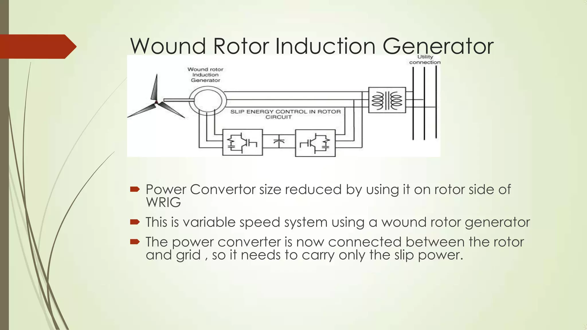 Wind Turbine Generators | PPTX