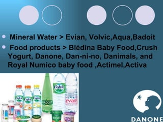 Group danone | PPT