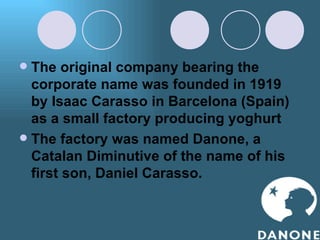 Group danone | PPT