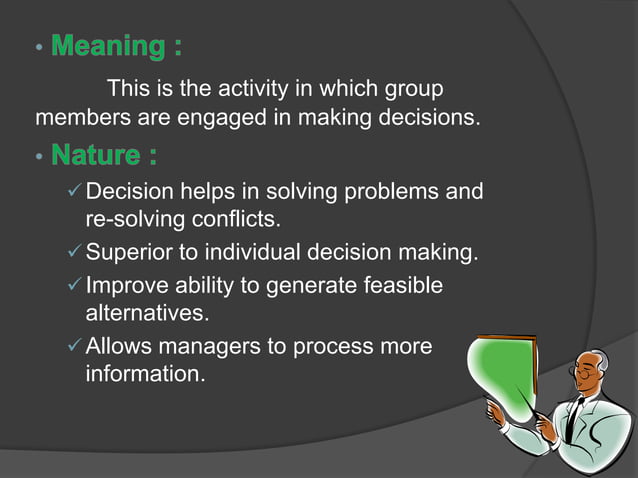 Group decisiion making | PPTX