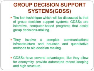Group decision making! | PPT