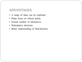 Dialectical group decision making | PPT | Free Download