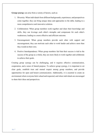 GROUP DECISION MAKING AND GROUP SYNERGY.docx
