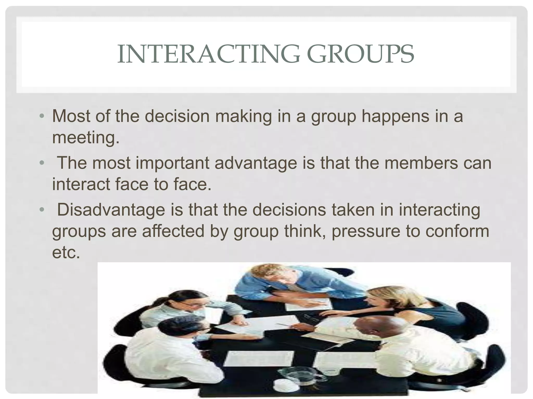 Group decision making technique | PPTX