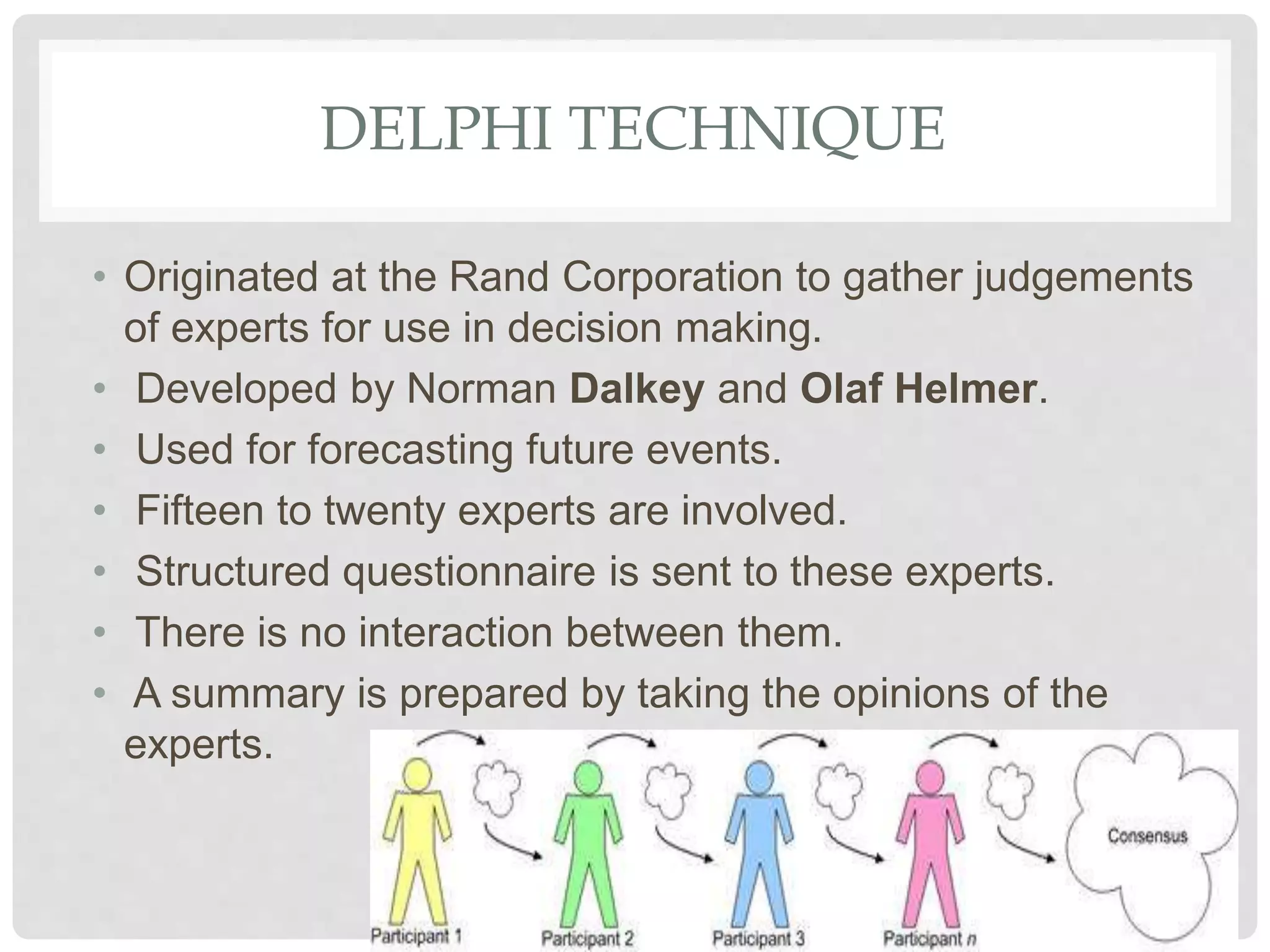 Group decision making technique | PPTX
