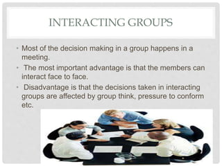 Group decision making technique | PPTX