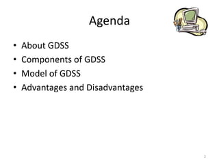 Group decision support systems (gdss) | PPTX