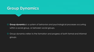 Group Development Process | PPTX