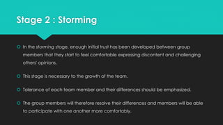 Group Development Process | PPTX