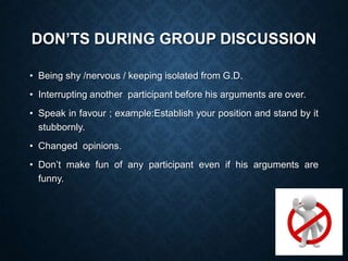 Group Discussion | PPT