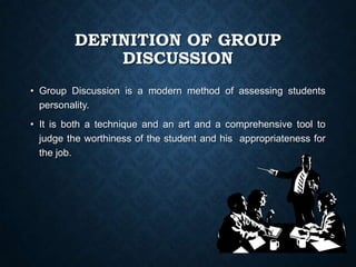 Group Discussion | PPT