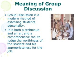 Group Discussion | PPT
