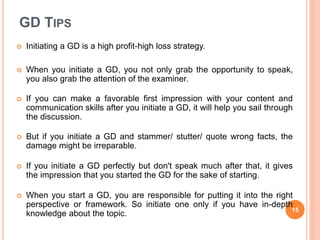 Group discussion | PPSX