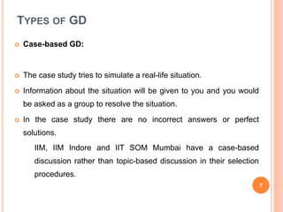 Group discussion | PPSX