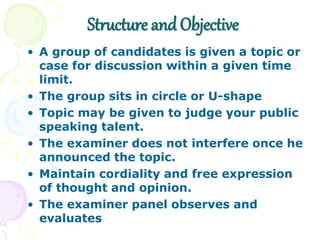 Group discussion | PPTX