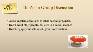 Group Discussion | PPT