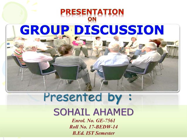 Group discussion | PPT