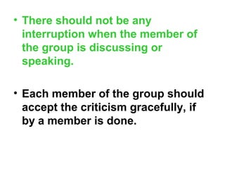 Group Discussion | PPT