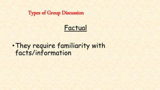 Group Discussion :Winning Tactics | PPT