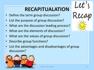 Group discussion | PPTX