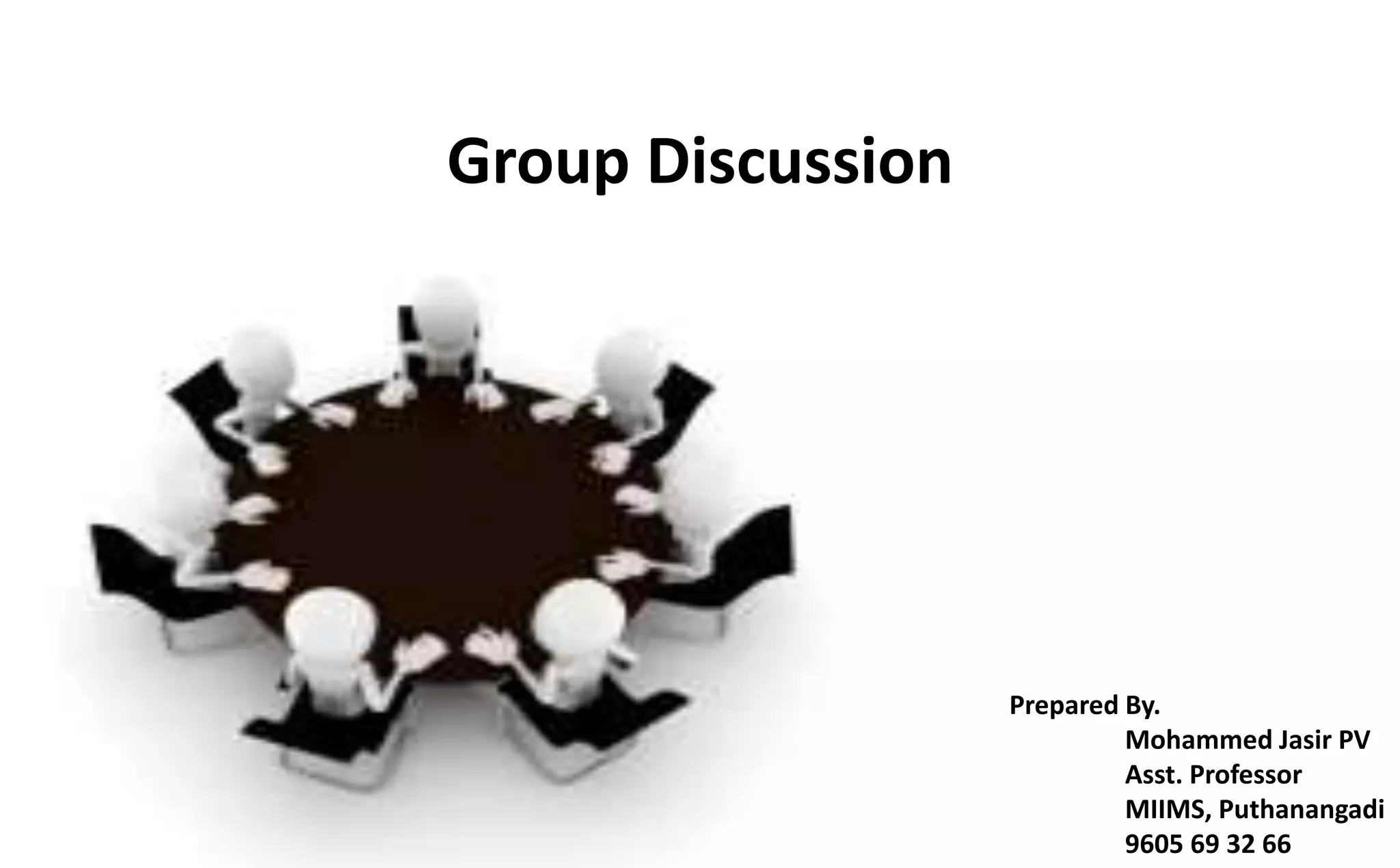 Group Discussion | PPTX