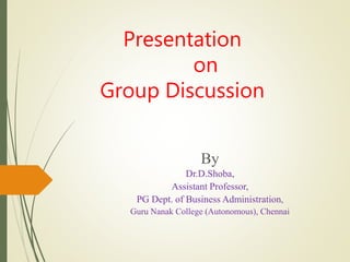 Group discussion | PPT