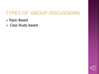 Group discussion | PPT