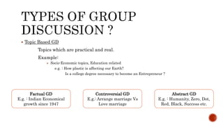 Group discussion | PPT