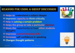 Group discussion | PDF | Educational Assessment | Education