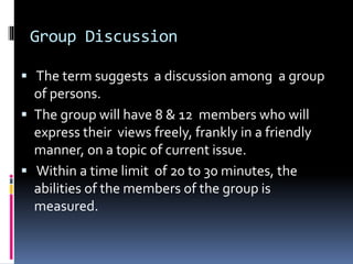 GroupDiscussion.ppt