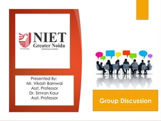 group discussion (How to conduct group discussion) | PPTX