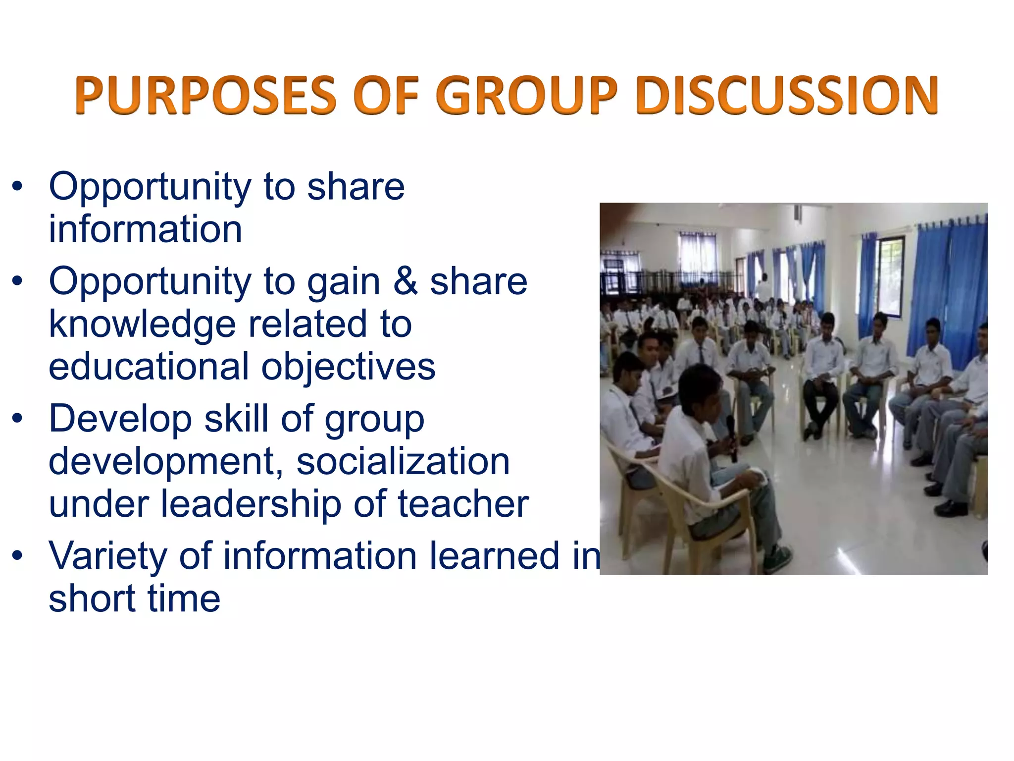 Group discussion | PPTX