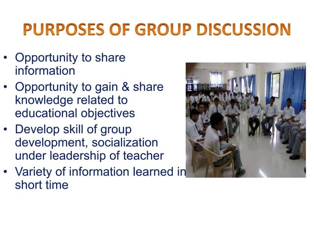 Group discussion | PPTX