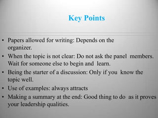 Group Discussion | PPT