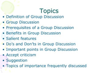 group discussion by iitm hyderabad i1.ppt