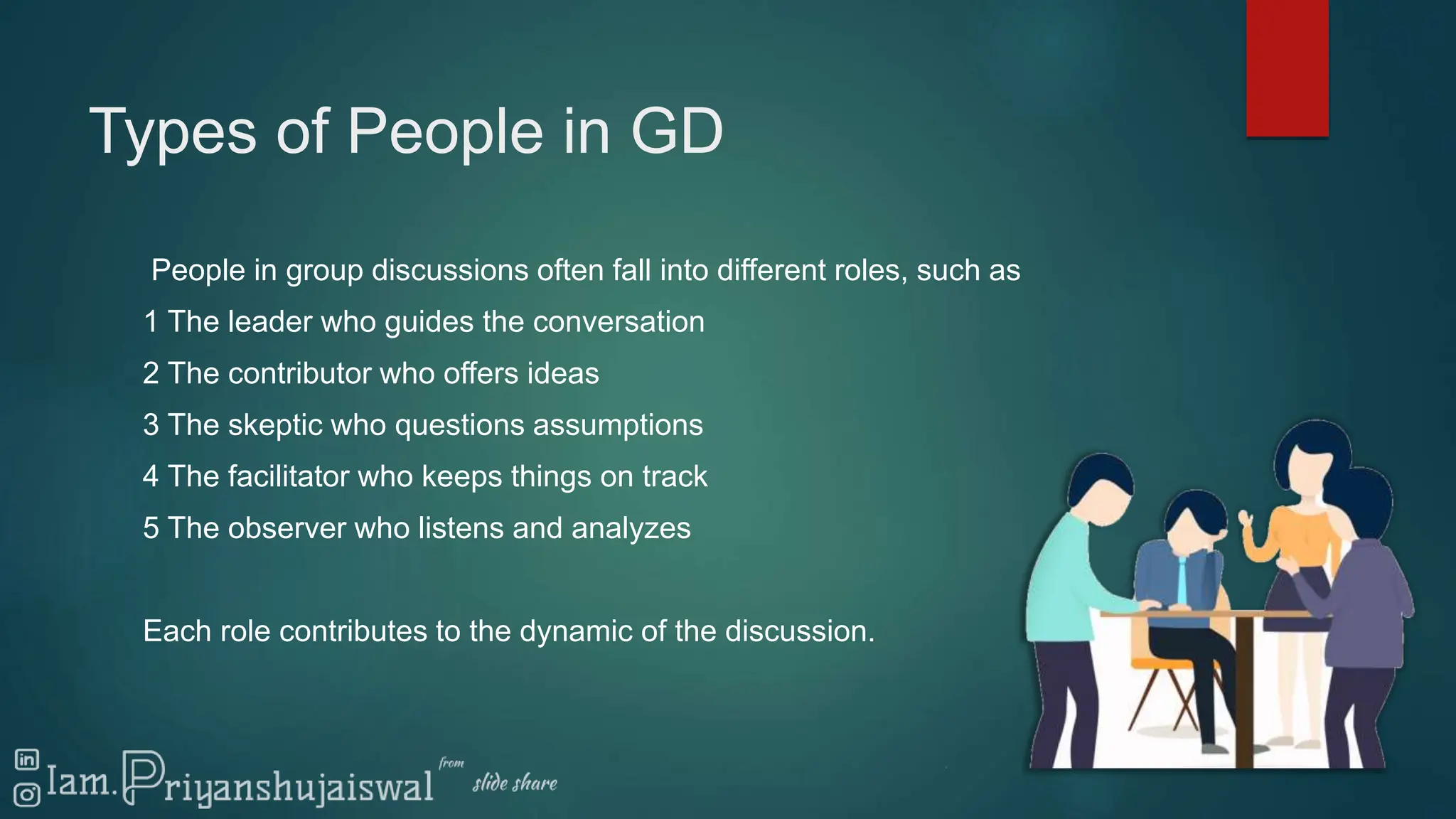 What is GROUP DISCUSSION and Types of GD, pros and Cons | PPTX