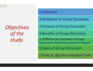 Group discussion pdf. | PDF