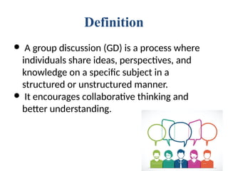 Group Discussion education technology BSC Nursing by vikas ojha.pptx