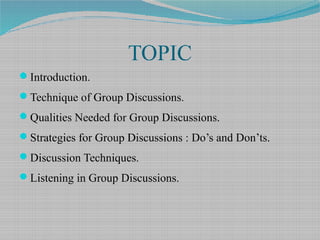 Group discussion (sksbm patan).ppt