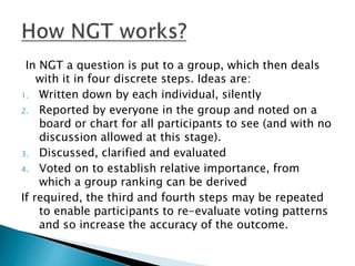 Group Discussion Techniques, Research work | PPTX