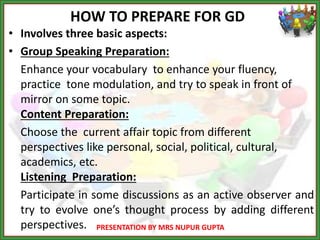 Group discussion term 3 student | PPSX