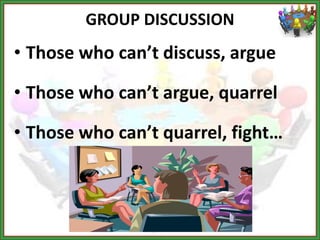 Group discussion term 3 student | PPSX