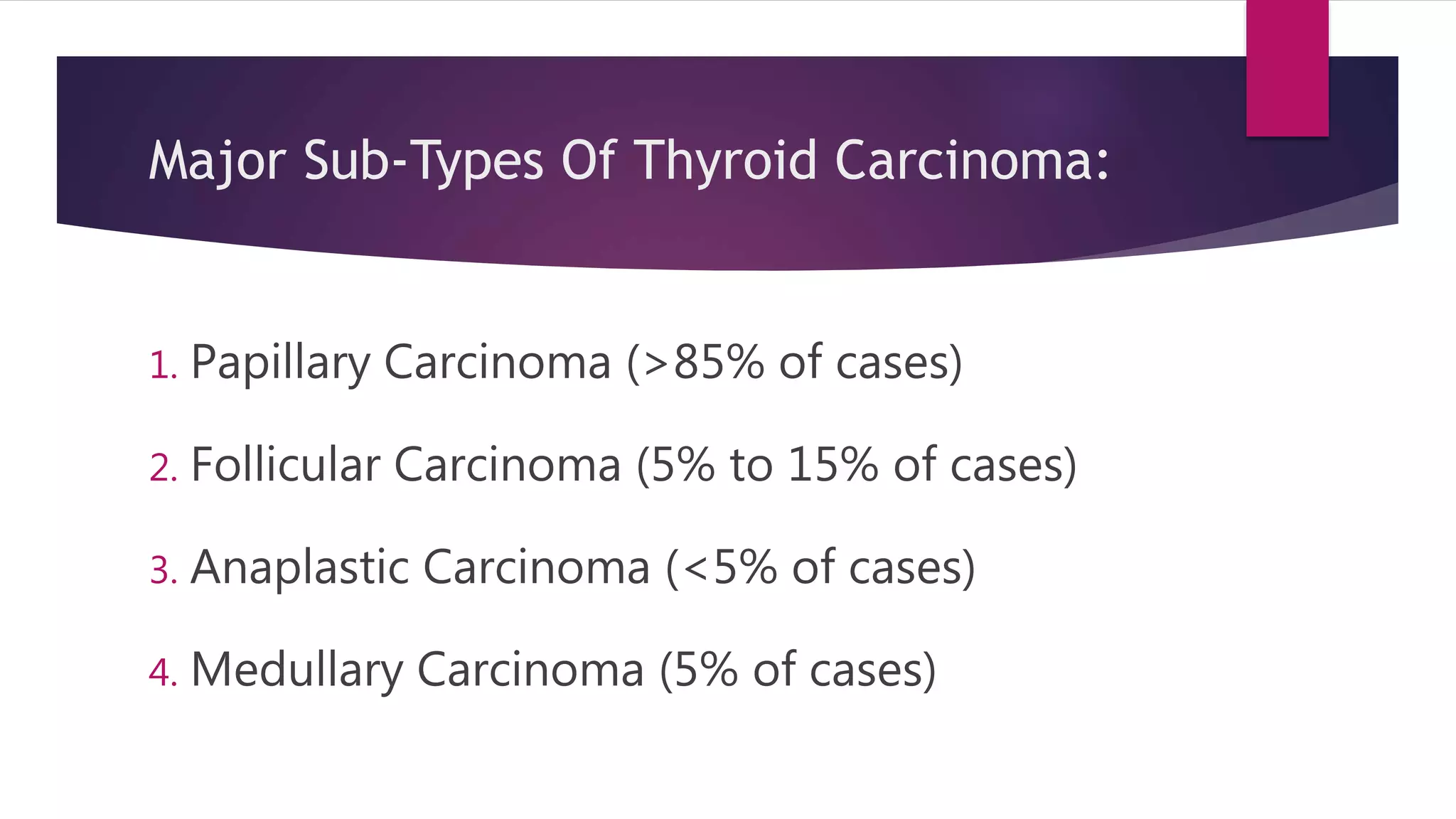 Thyroid Carcinoma | PPTX