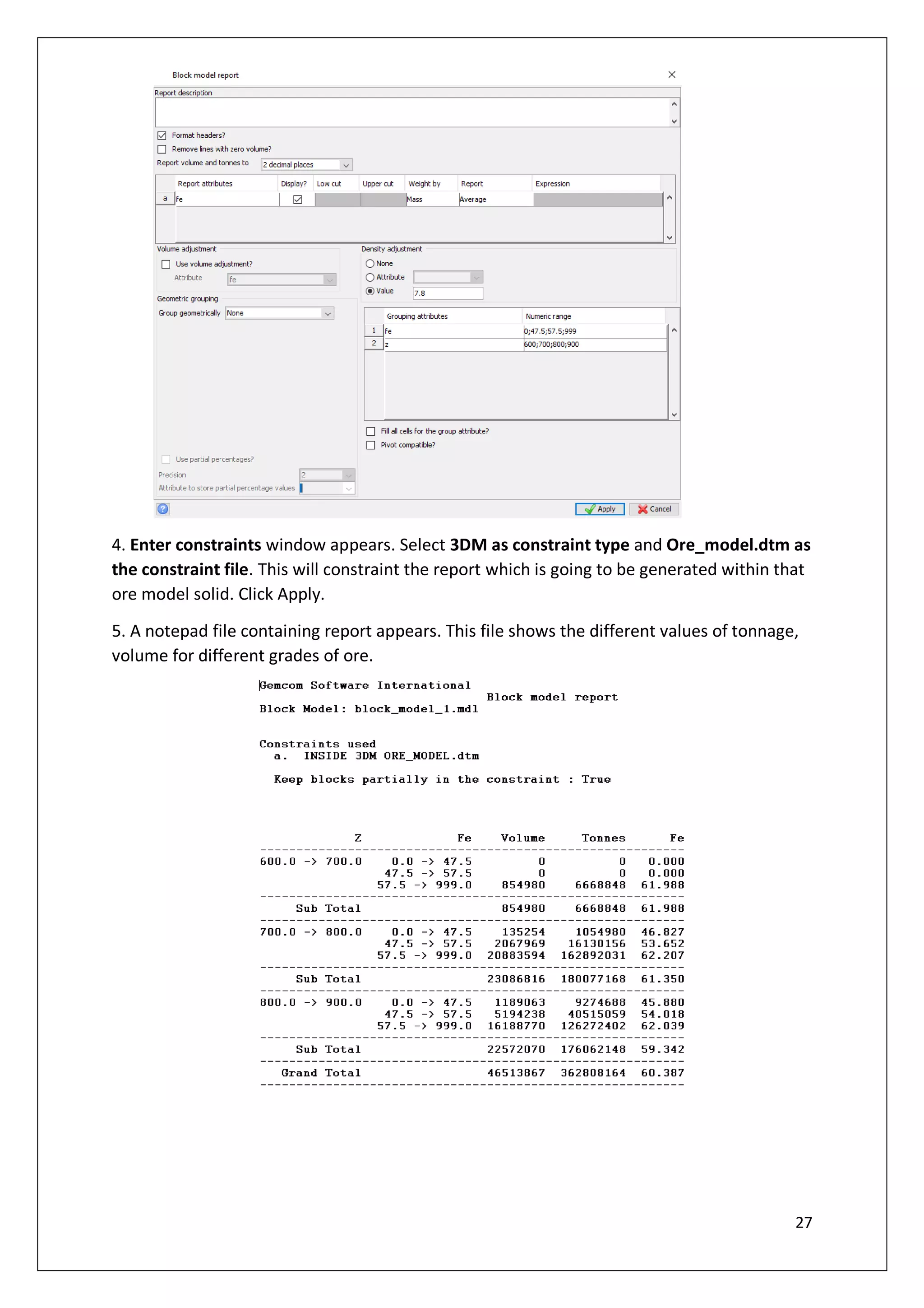 Resource estimation using Surpac software in mining | PDF