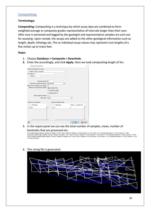 Resource Estimation Using Surpac Software In Mining Pdf Databases