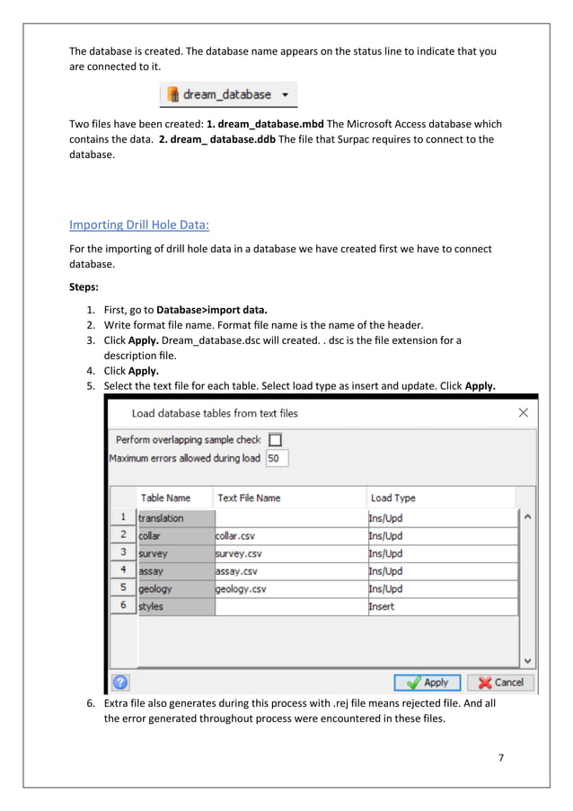 Resource estimation using Surpac software in mining | PDF | Databases | Computer Software and ...