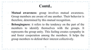 Group dynamic leadership and management | PPTX