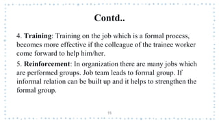 Group dynamic leadership and management | PPTX